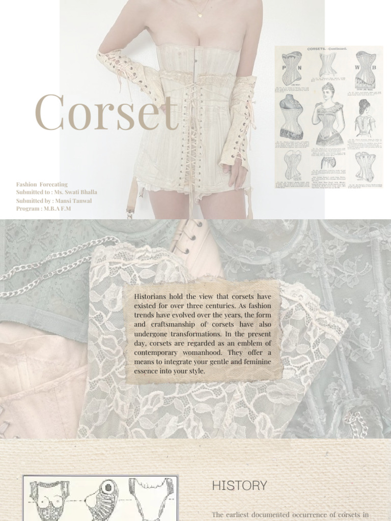 corset | PDF | Corset | Clothing