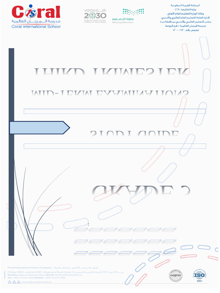 G 5 Tri3 Studyguide Ay23-24 Girls | PDF