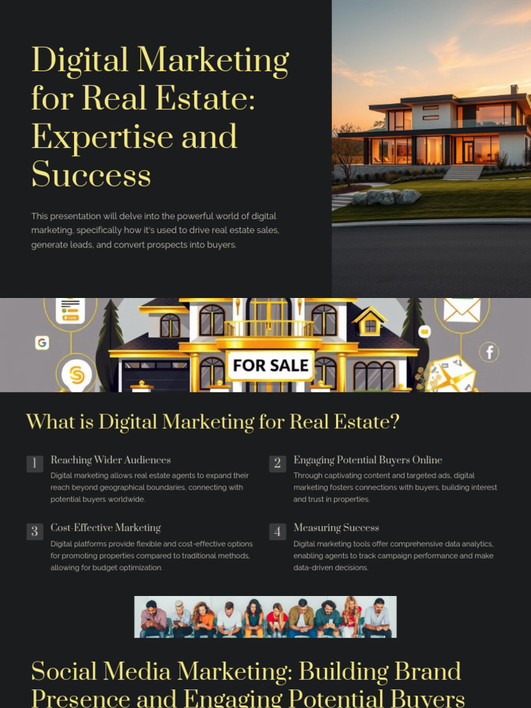 Digital Marketing For Real Estate Expertise and Success | PDF | Digital ...