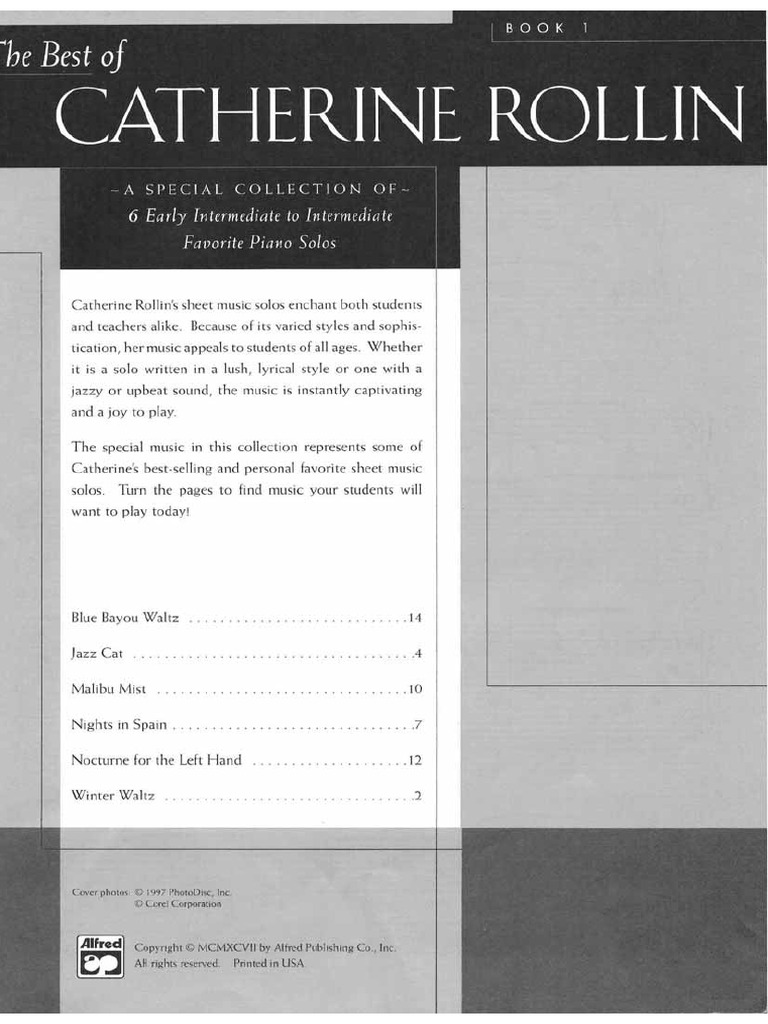 Catherine Rollin The Best of Catherine Rollin Book 1 | PDF