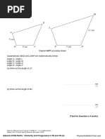 Vectors and Geometric Proof (H) - Edexcel GCSE Maths | PDF | Geometry | Euclidean Geometry