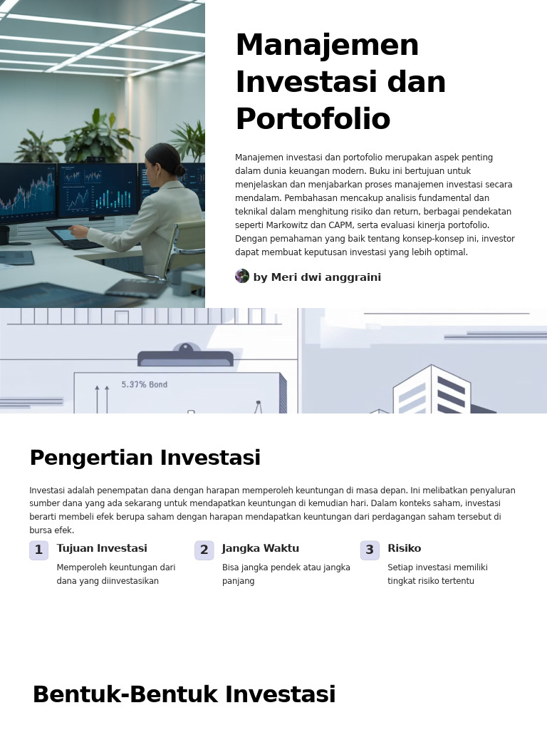Manajemen Investasi Dan Portofolio | PDF