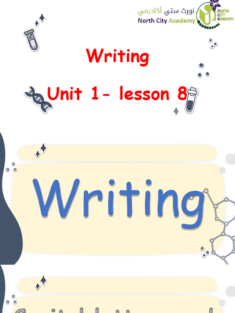 Lesson 8 - Writing PDF | PDF