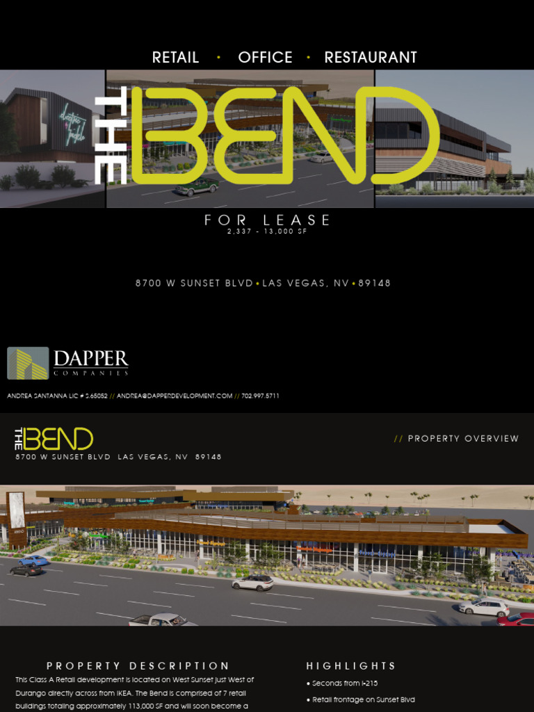The Bend Brochure 03012022 | PDF | Buildings And Structures
