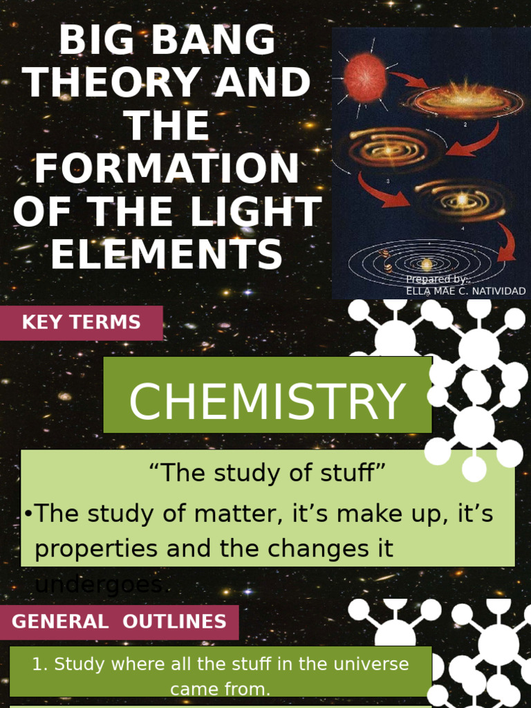 Big Bang Theory: Formation of Light Elements | PDF | Universe | Quark