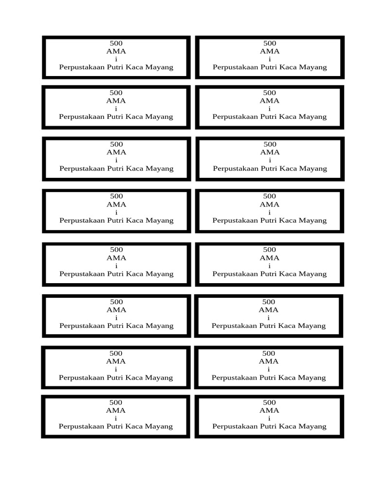 Label Ipas K. Merdeka KLS 4 | PDF