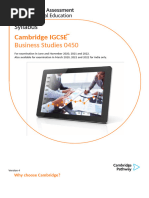 0450 Business Studies Notes | PDF | Employment | Business