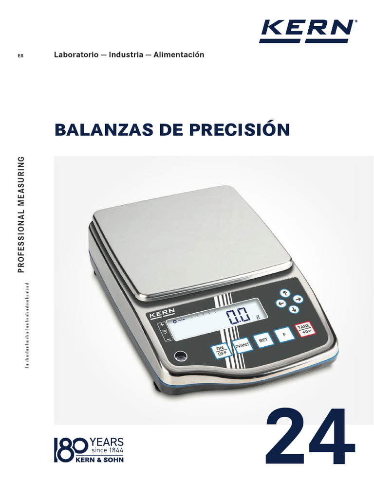 CEINA - Balanzas KERN | PDF | Balanza | Periférico