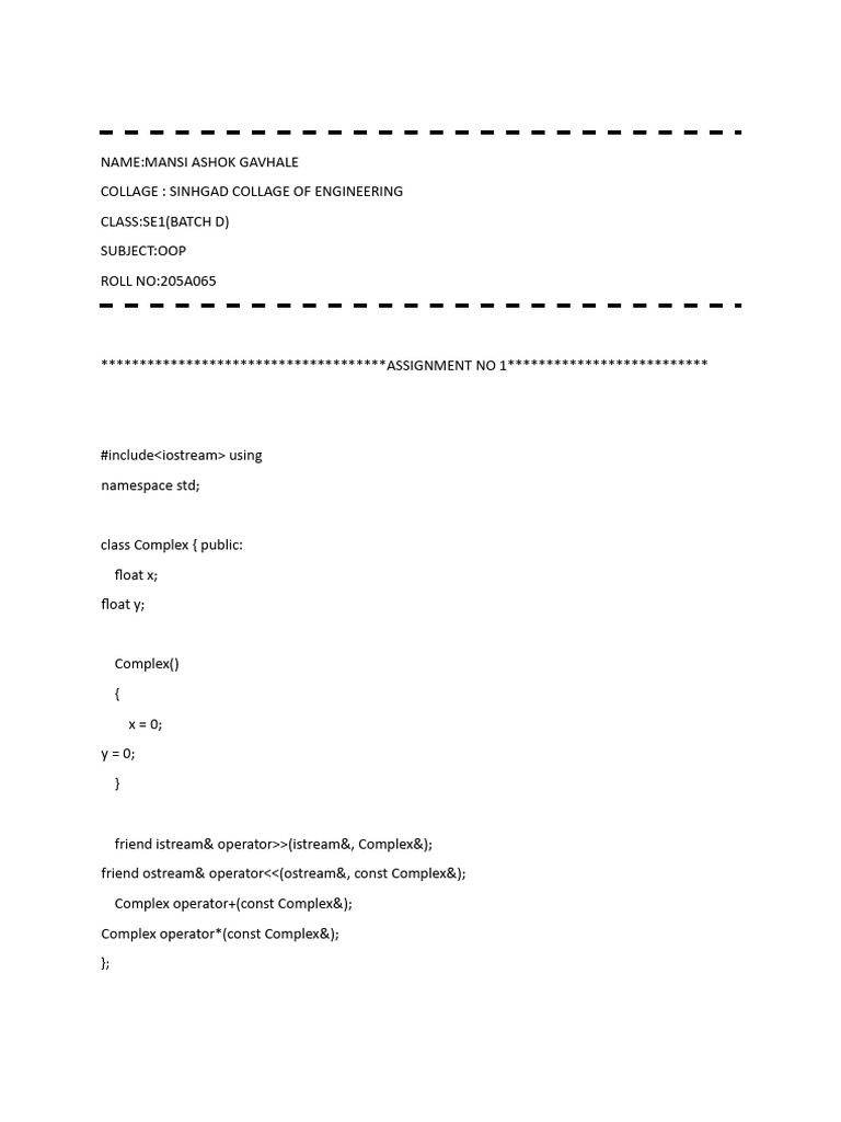 mansi | PDF | Software Engineering | Object Oriented Programming