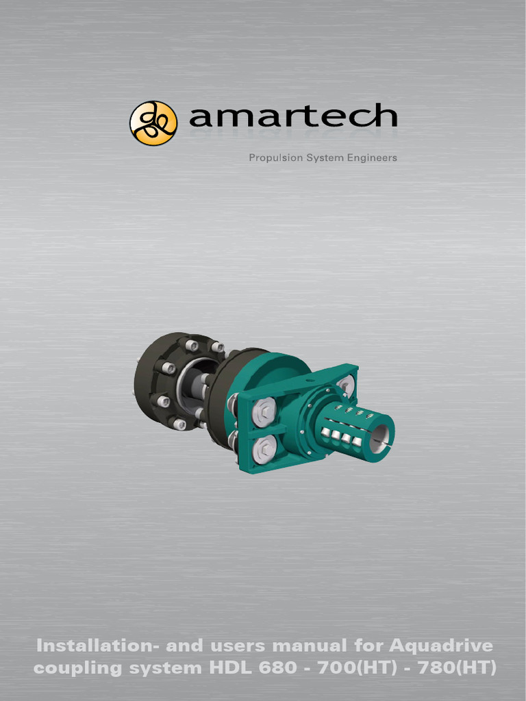 Aquadrive (HDL) Low Manual | PDF | Screw | Mechanical Engineering
