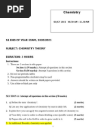 CHEMISTRY Form 2 End Term | PDF | Chemical Elements | Chemical Substances