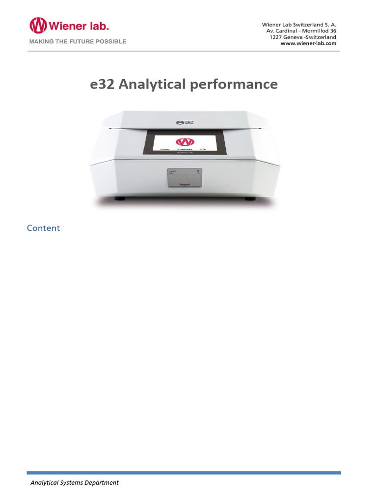 e32 performance | PDF | Outlier