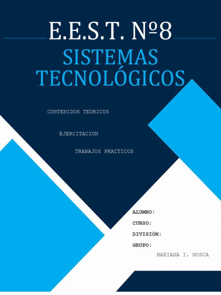 Manual Completo Sistemas Tecnol-Gicos 1 | PDF | Maestros | Salón de clases