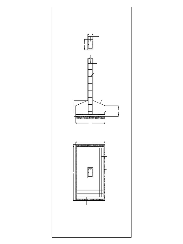 Square Isolated Column Footing Design | PDF