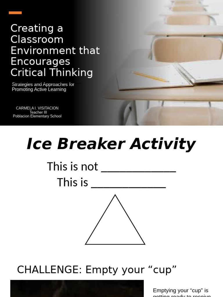 Classroom Strategies for Critical Thinking | PDF | Critical Thinking ...