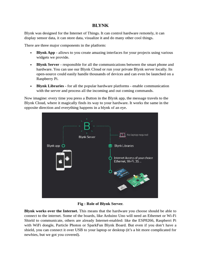 BLYNK | PDF | Computing | Computer Engineering