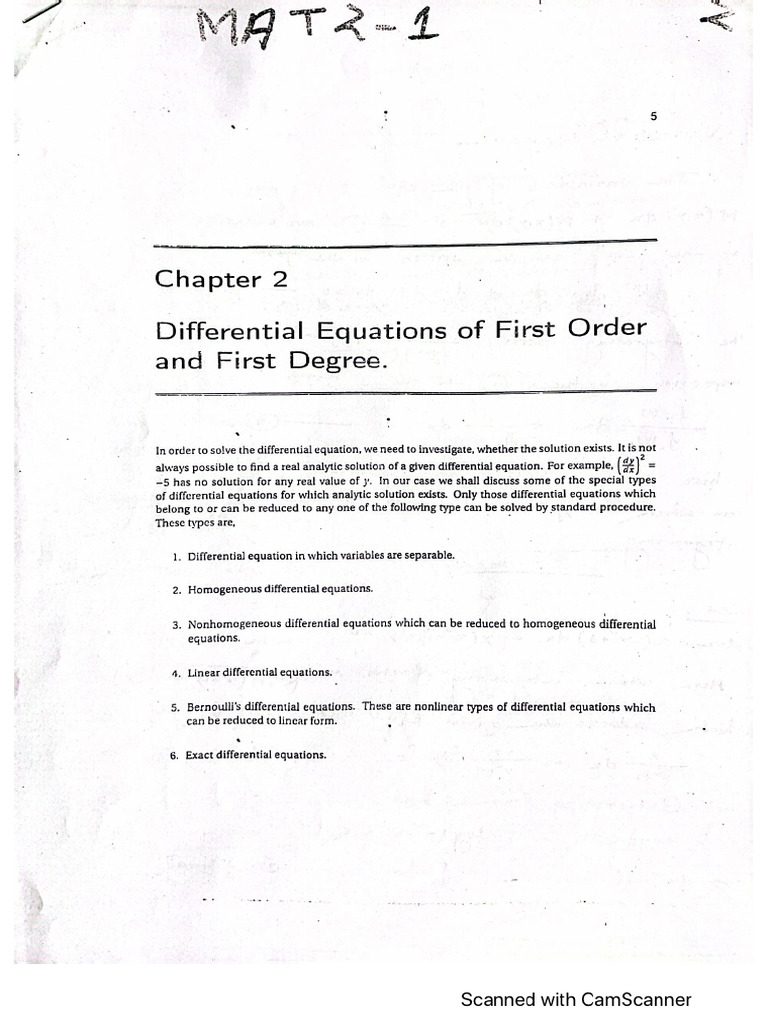 Ode Sheet 2 Pdf
