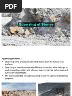 Types and Techniques of Stone Dressing | PDF | Rock (Geology) | Masonry