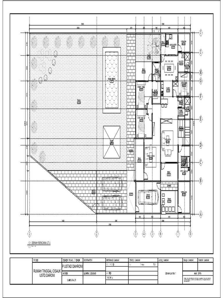 Denah Rencana LT.1 Rev.2 | PDF