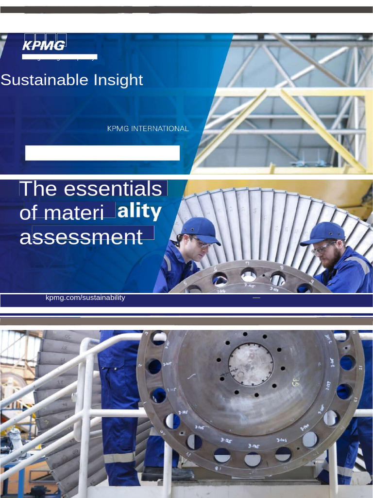 KPMGs Guide To Materiality Assessment | PDF | Sustainability ...