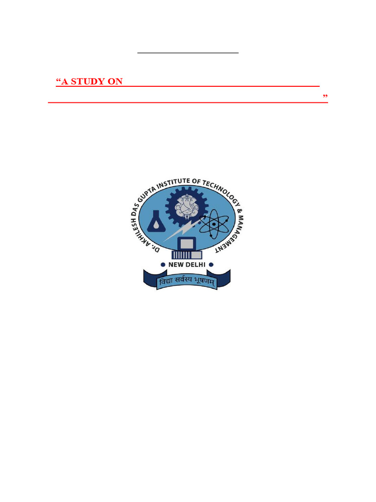 STR Report New | PDF | Marketing | Customer Satisfaction