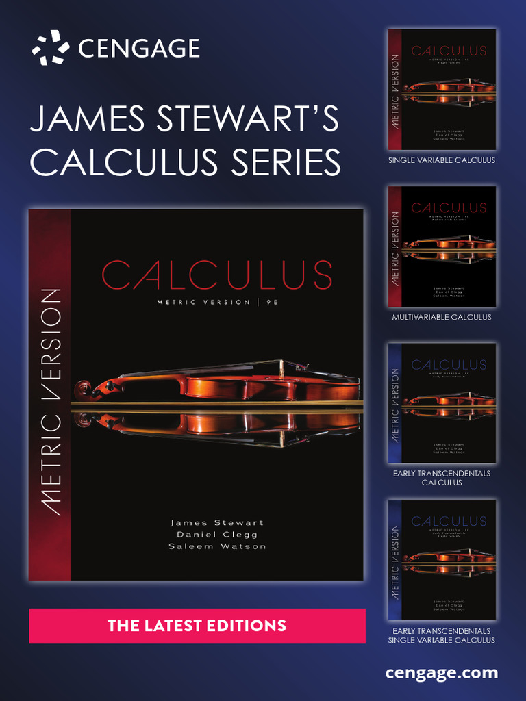 H441 Stewart Calculus Flyer-Digital | PDF | Integral | Function (Mathematics)