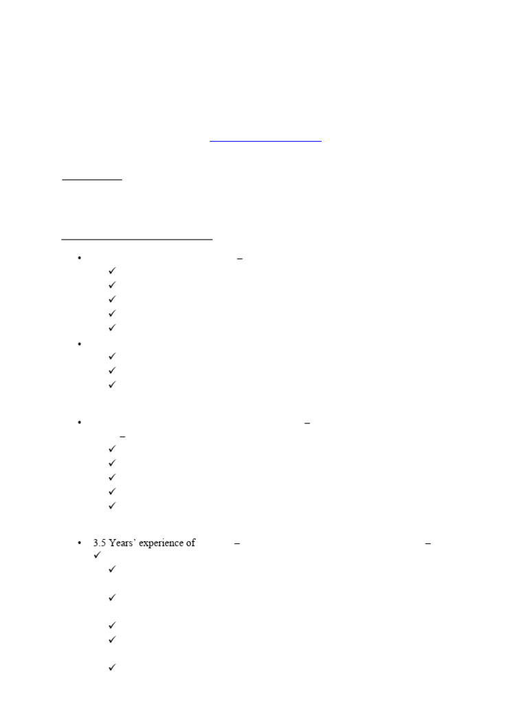 Muhammad Nouman CV Update | PDF | Computing
