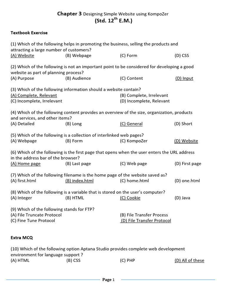 Simple Website Design with KompoZer | PDF | World Wide Web | Internet & Web