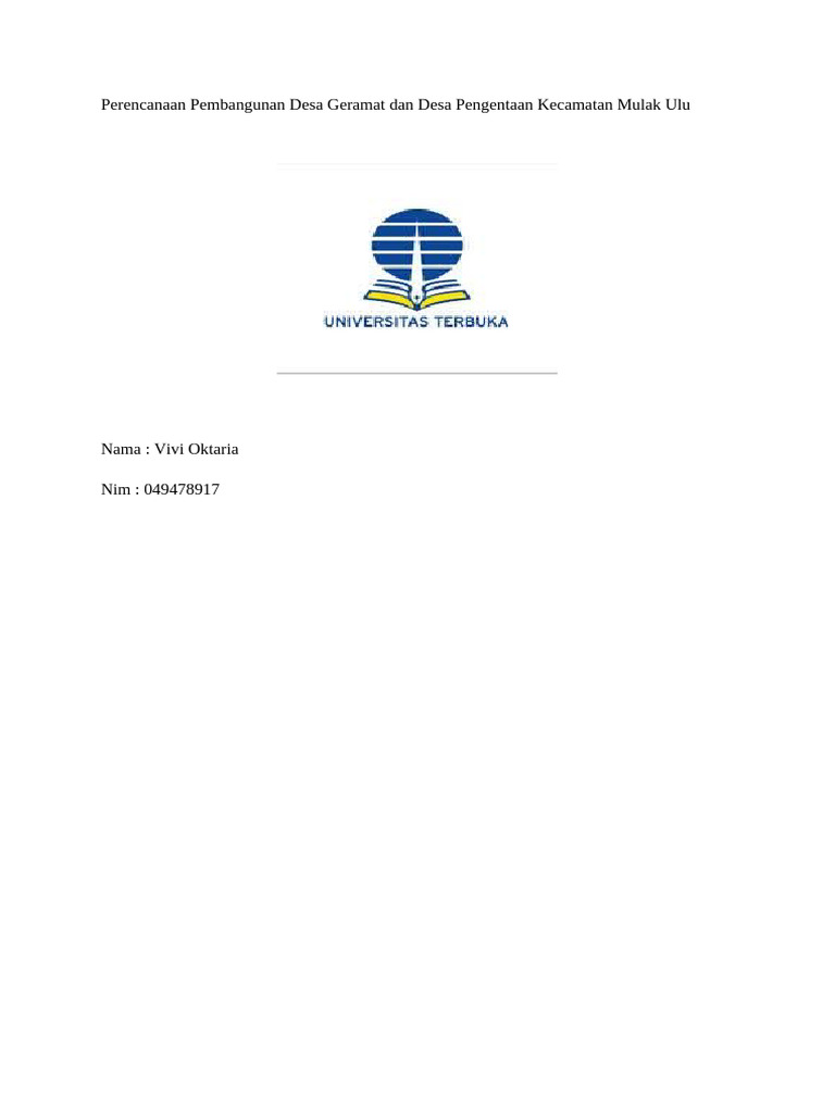 Tugas 1 Administrasi Pemerintahan Desa | PDF