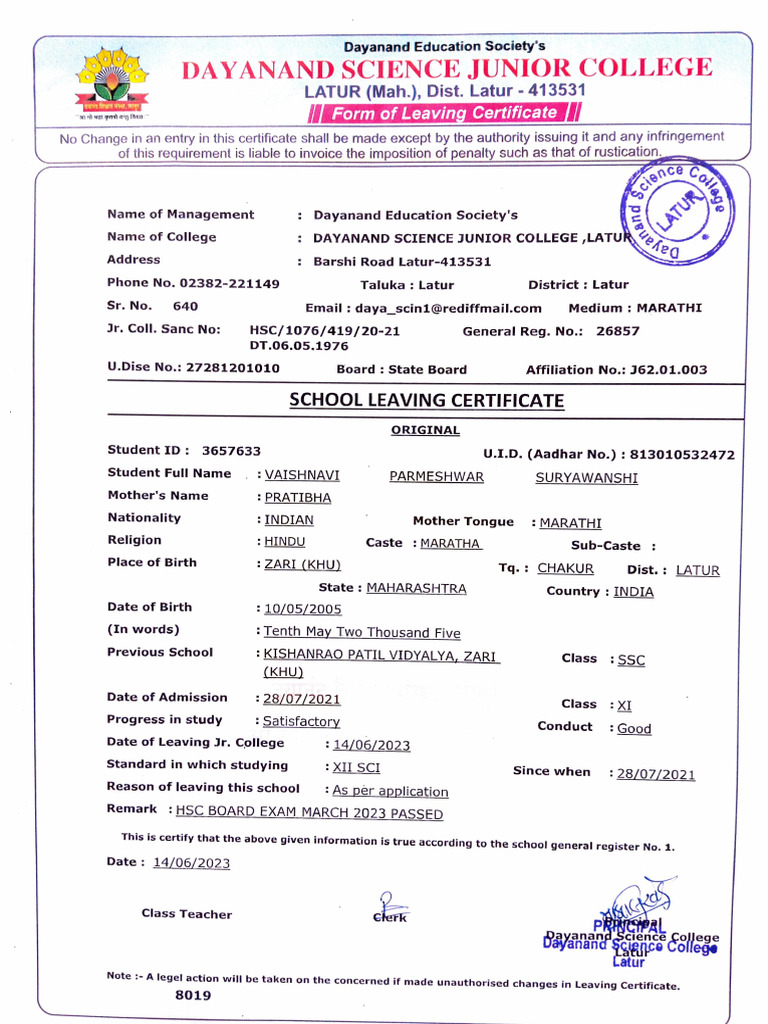 12th Leaving Certificate | PDF | Educational Stages | Schools