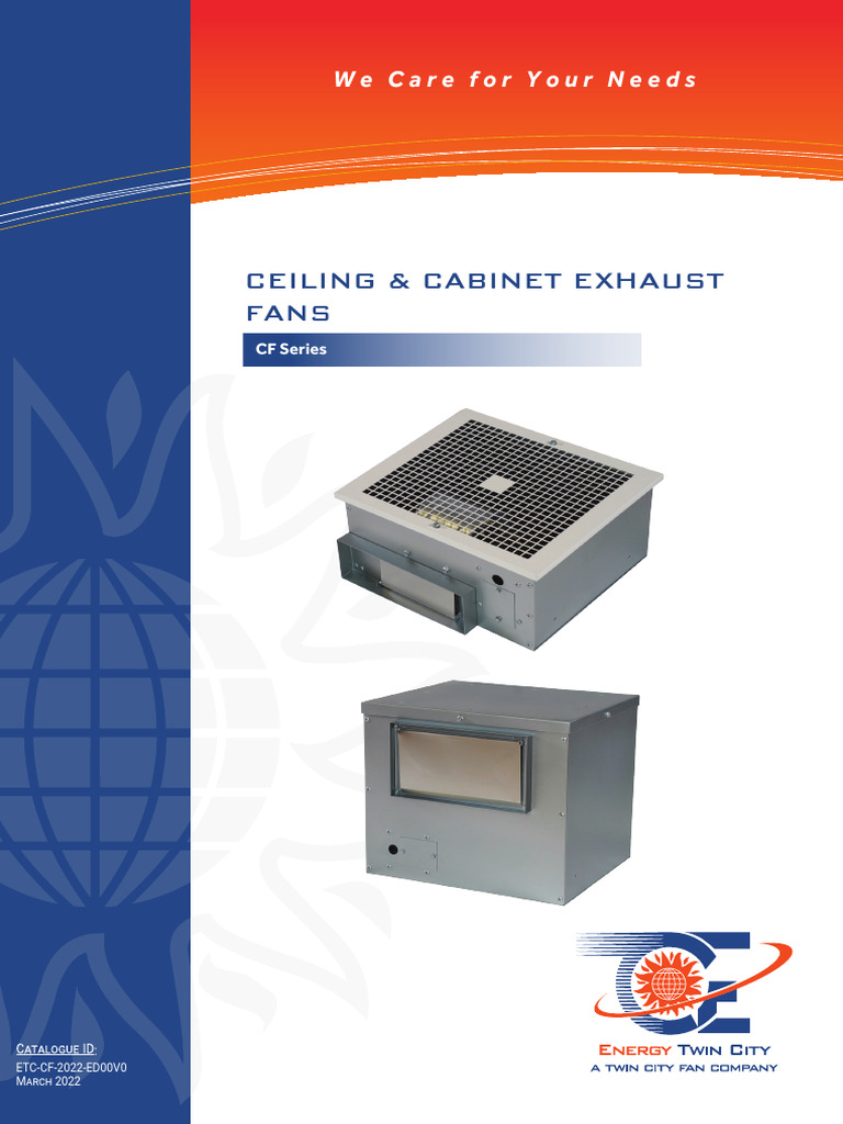 Etc-Cf-2022-Ed00v0 March 2022 | PDF | Duct (Flow) | Electrical Engineering