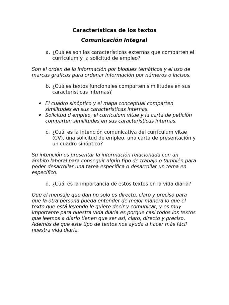 Textos - Comunicacion Integral | PDF