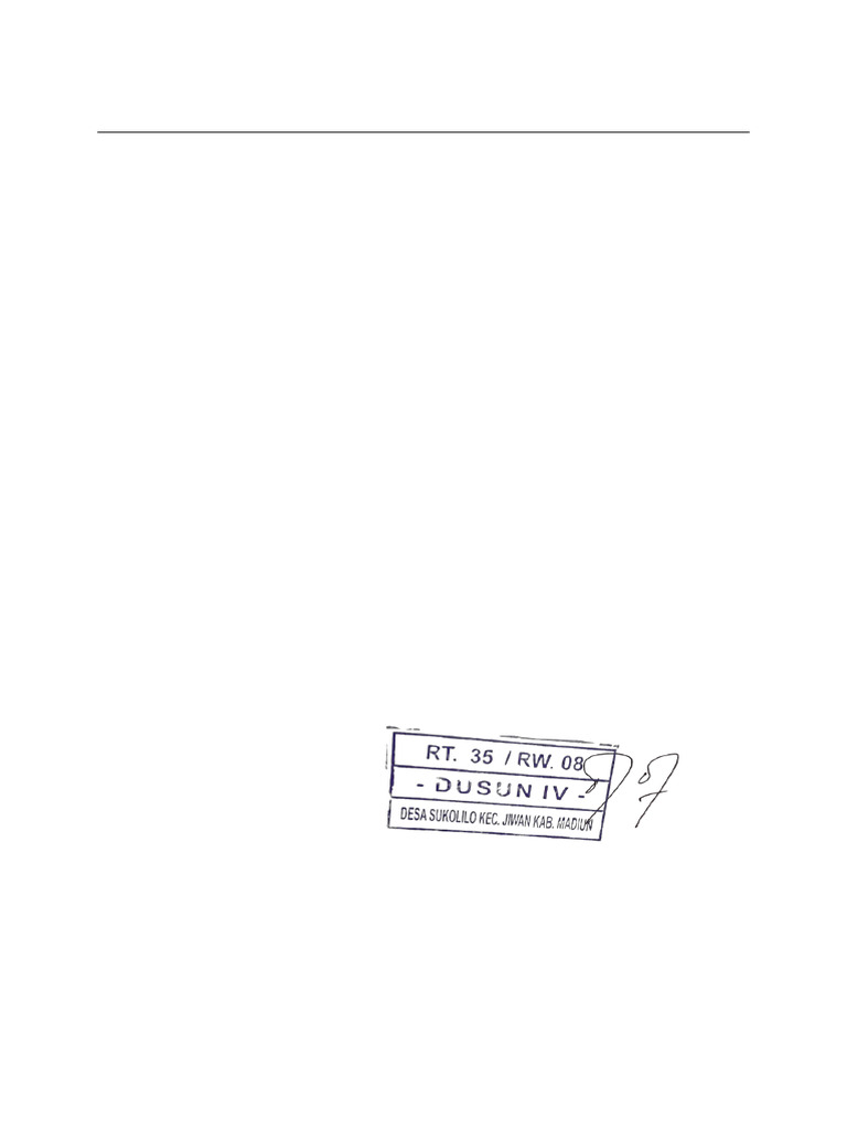 Surat Permohonan Pagar Keliling Bsr Rt 35 | PDF