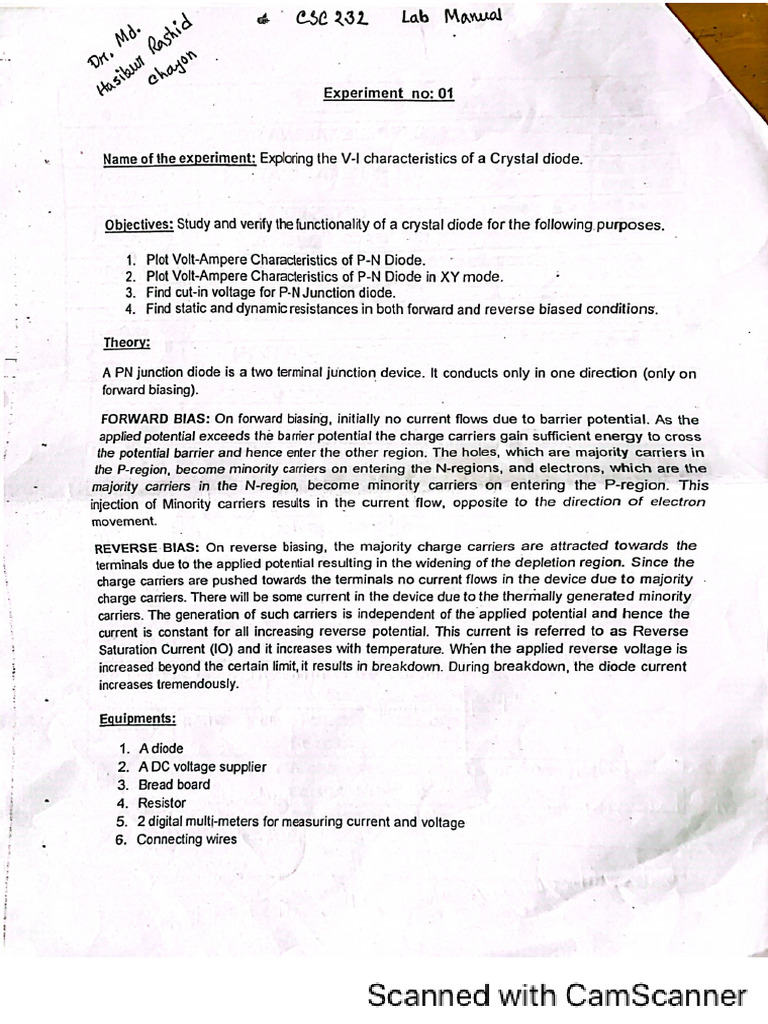 Lab Manual | PDF