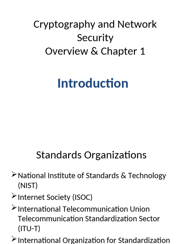 ch01-introduction | PDF | Security | Computer Security