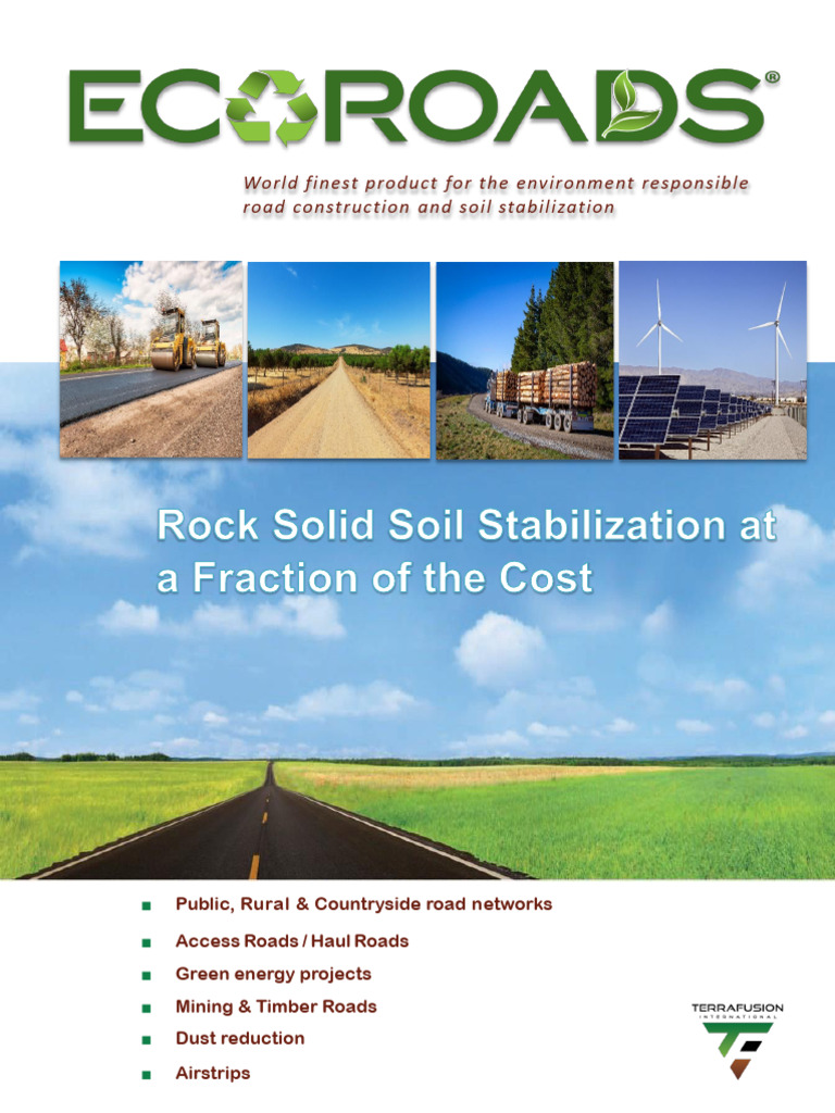 Ecoroads Brochure 25 | PDF | Road | Soil