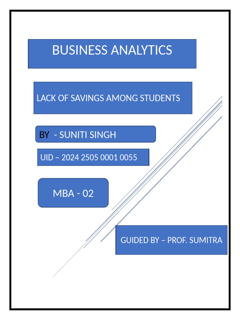 BA ASSIGNMENT | PDF | Wealth | Debt