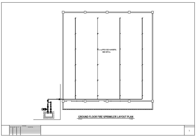 Fire Sprinkler Layout Plan | PDF