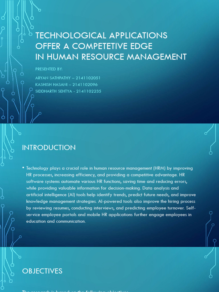 Research Presentation | PDF | Human Resources | Human Resource Management