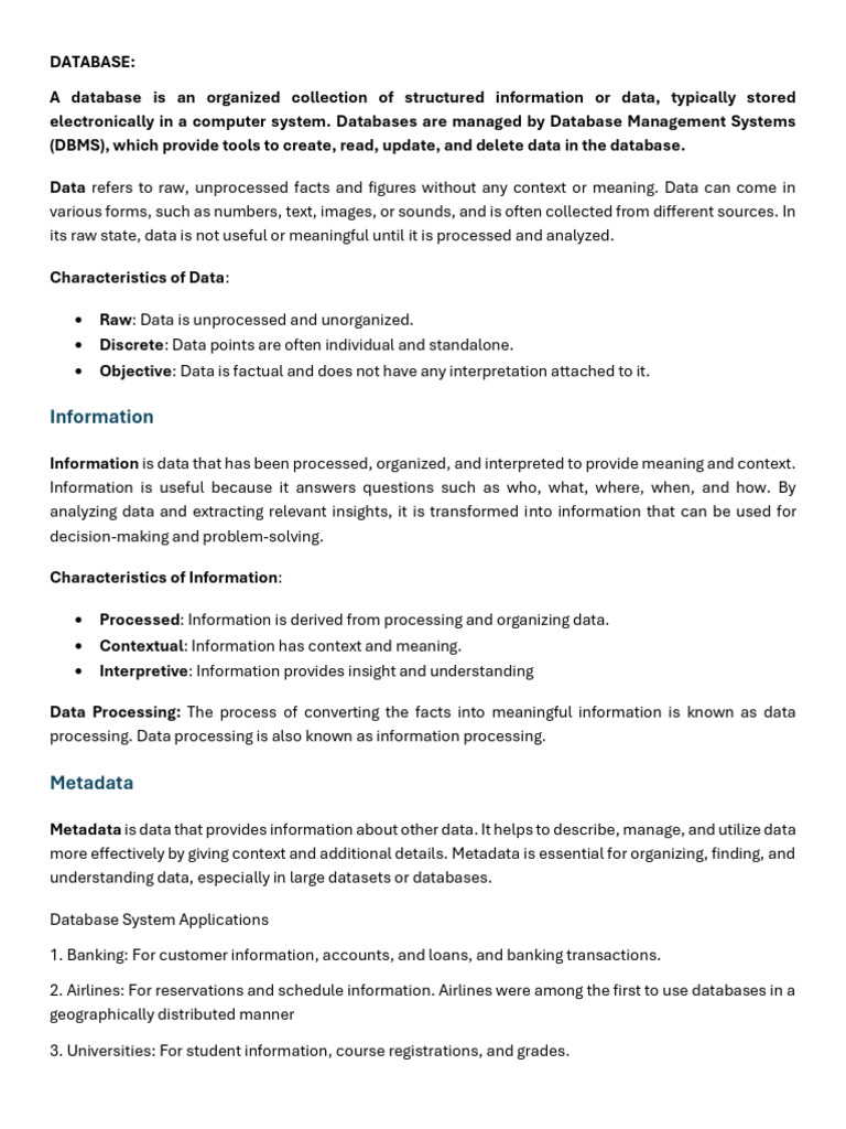 Document 33 (1) | PDF | Databases | Data