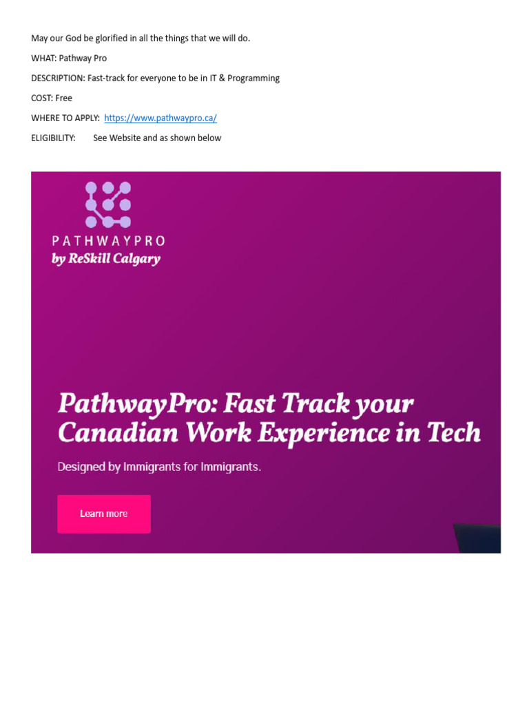 Pathway Pro | PDF