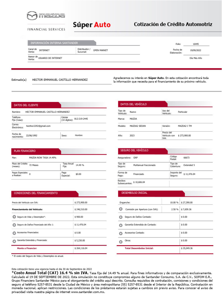 Hector Castillo 16446 | PDF