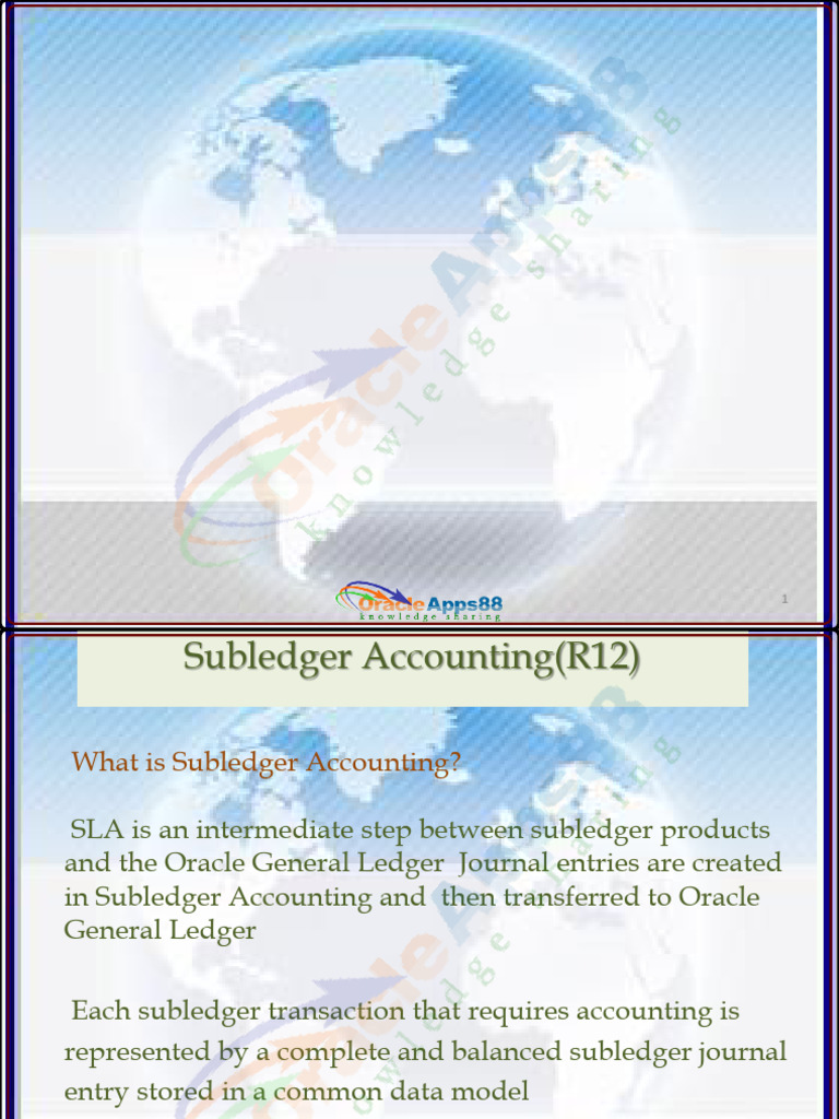Oracle R12 Payables Subledger Accounting Technical | PDF | Database Transaction | Parameter ...
