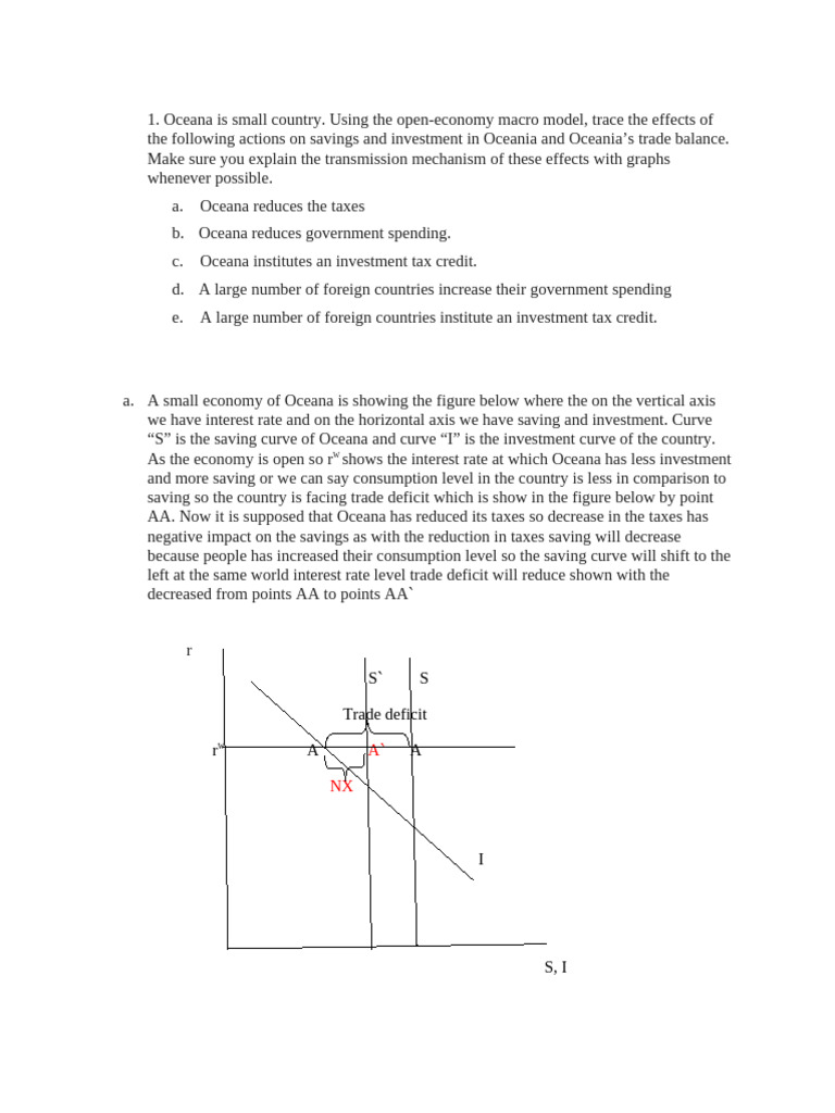 Eco Question 01 | PDF | Government Budget Balance | Balance Of Trade