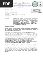 DOLE Compliance Letter | PDF | Business | Labor