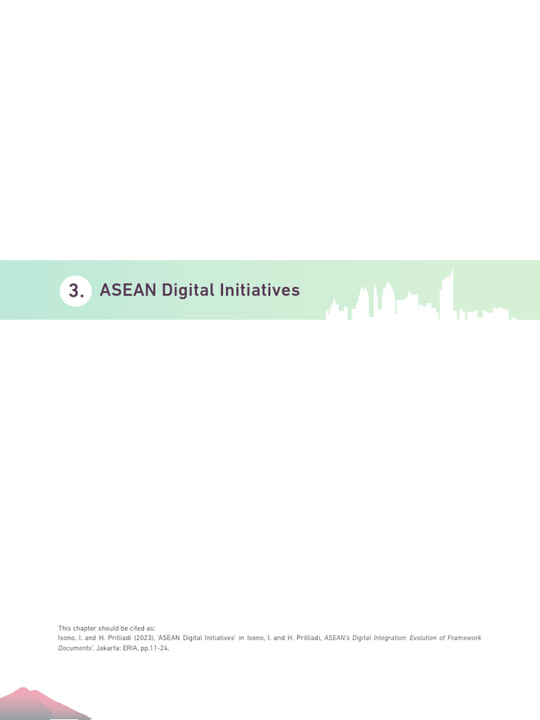 ASEAN Digital Integration Frameworks | PDF | Information And ...