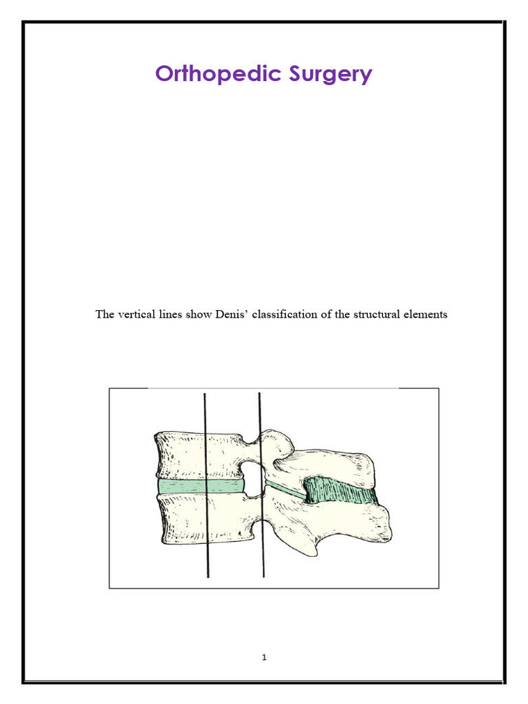 Ortho. DR Khalid Lec 8 Injury of The Spine | PDF | Vertebral Column | Spinal Cord Injury
