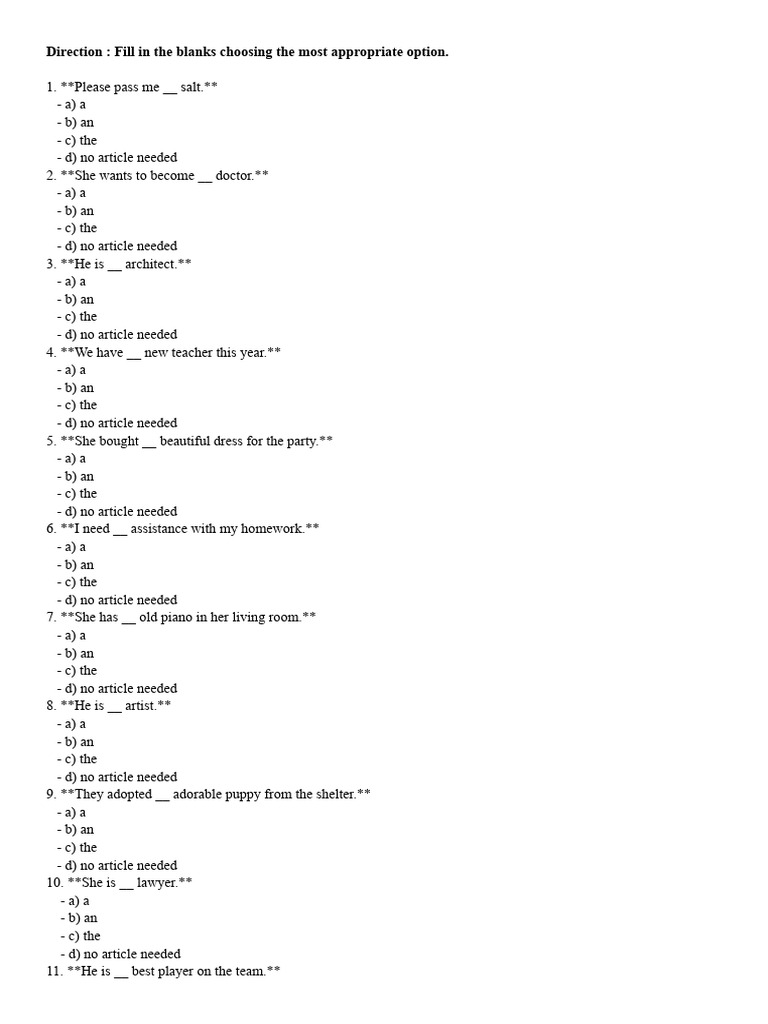 Mixed Questions MCQs Set 01 for Sainik | PDF | Sentence (Linguistics) | Syntax
