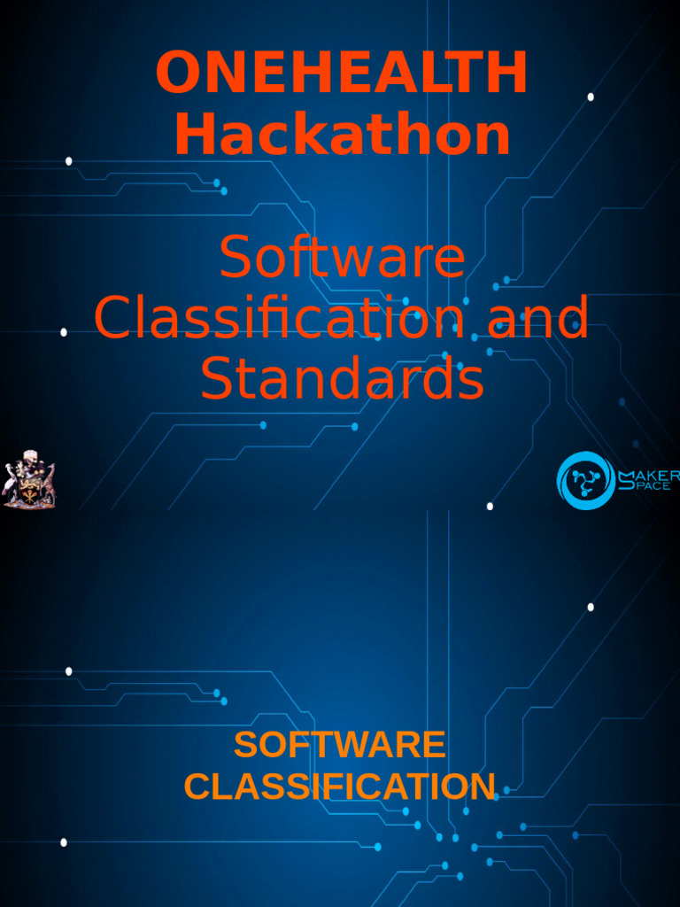 Software Classification and Standards PPT Aug 2020 | PDF | Software ...