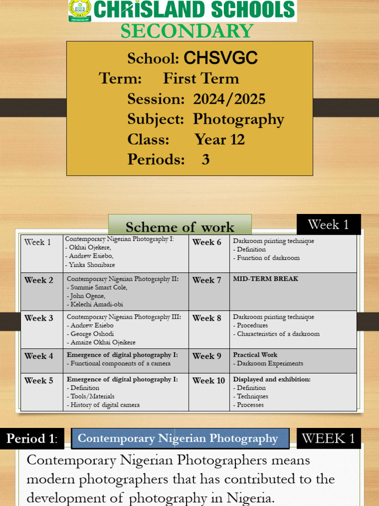 Year 12 Photography Curriculum | PDF | Camera | Shutter (Photography)